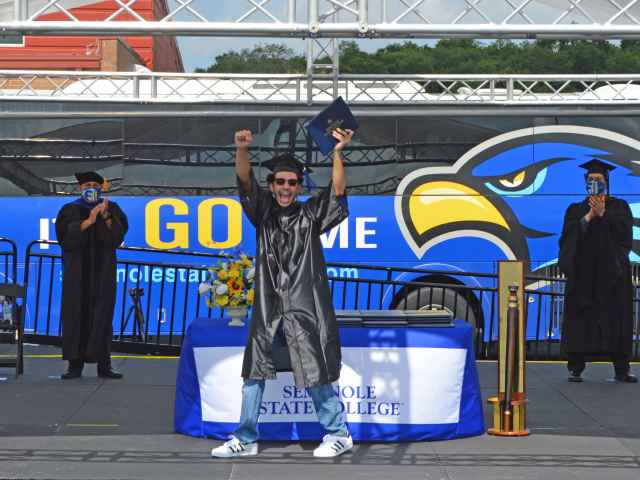 Seminole State hosts drive-through graduation ceremony for Spring ...